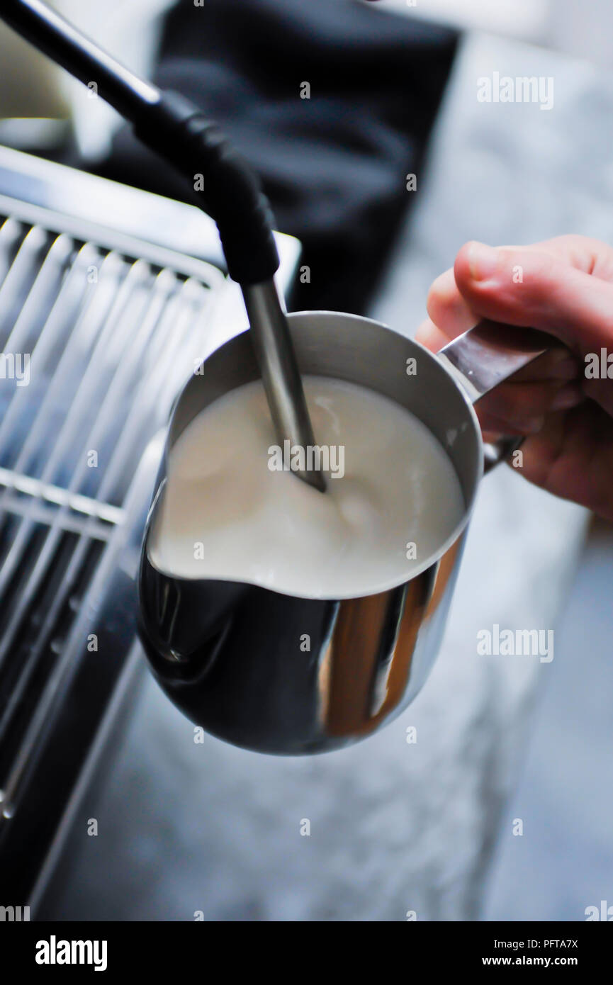 Adult drink milk hi-res stock photography and images - Alamy