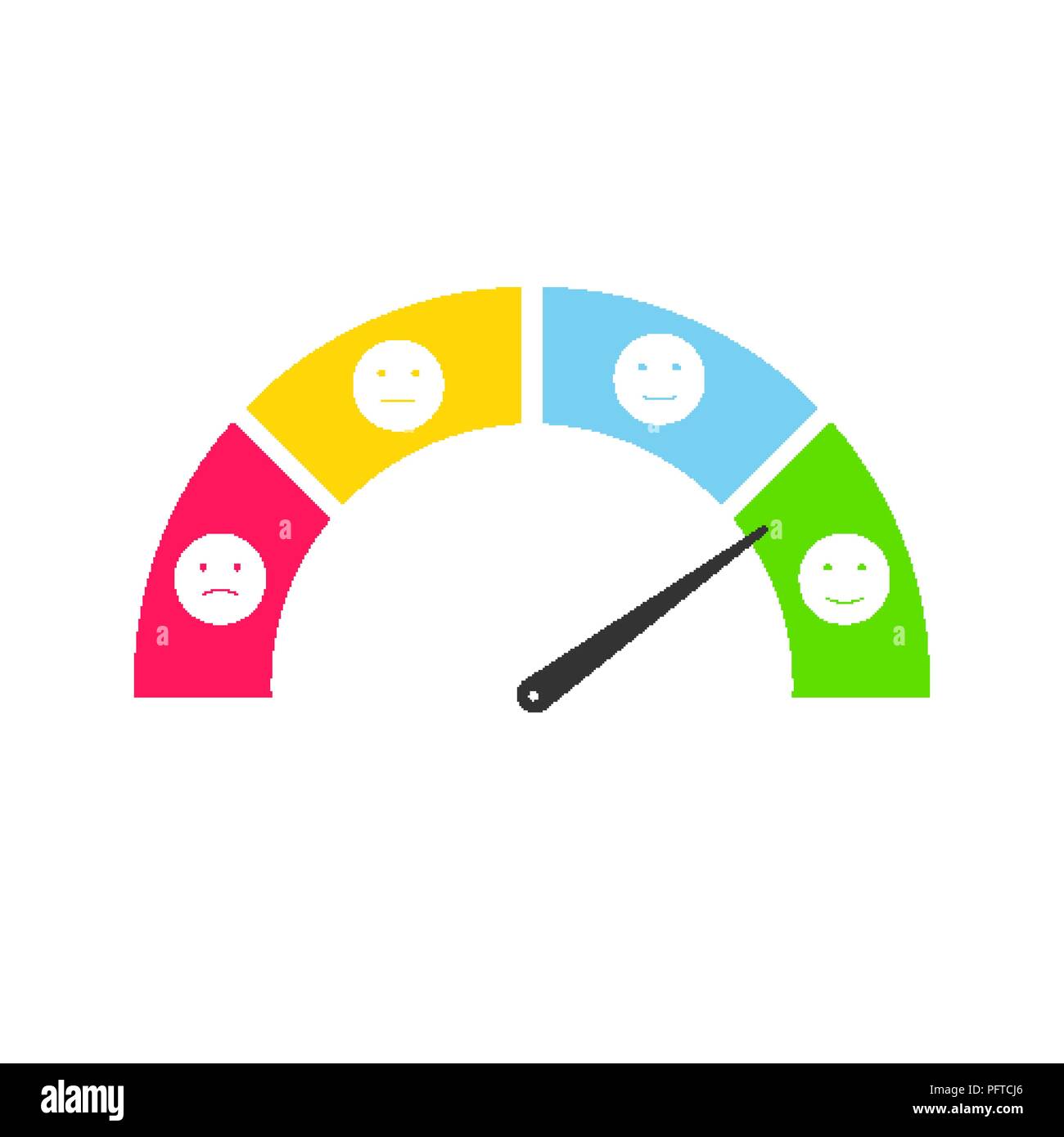 Customers feedback smiley infographics set. User testimonials emoticon ...