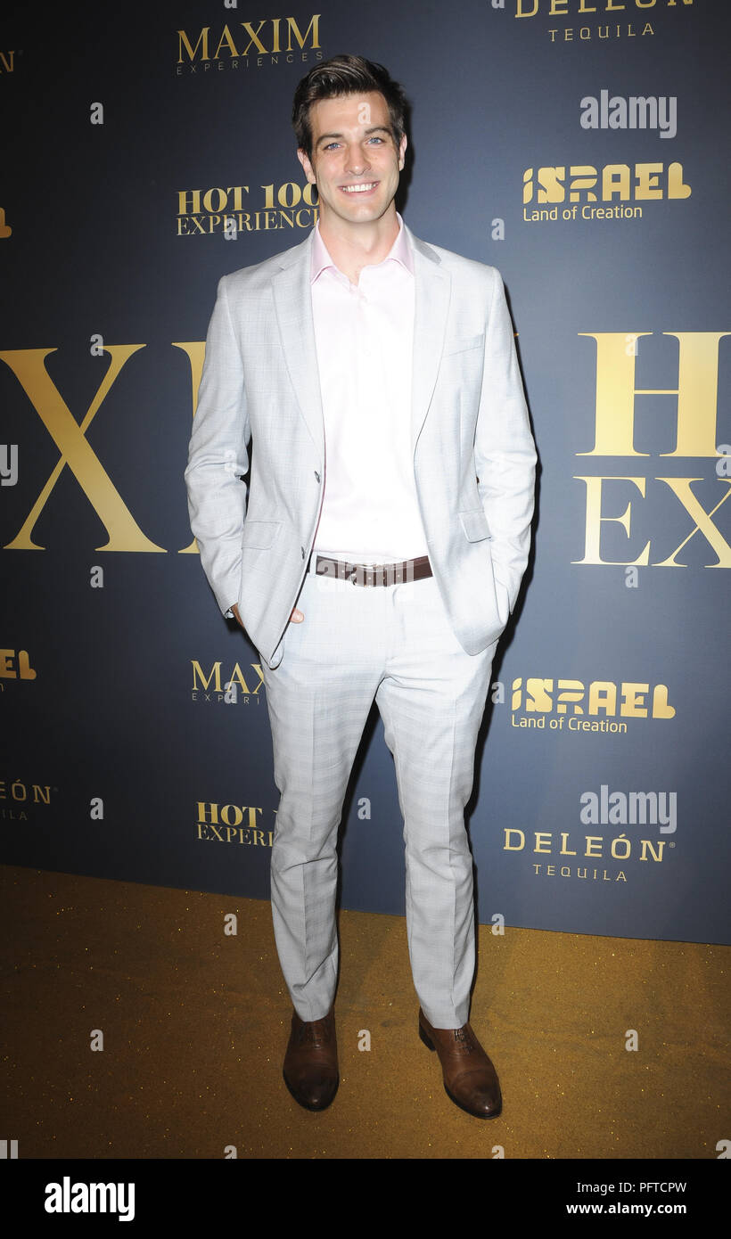 Maxim Hot 100 Experiences Party 2018 Featuring: Jake Allyn Where: Los ...