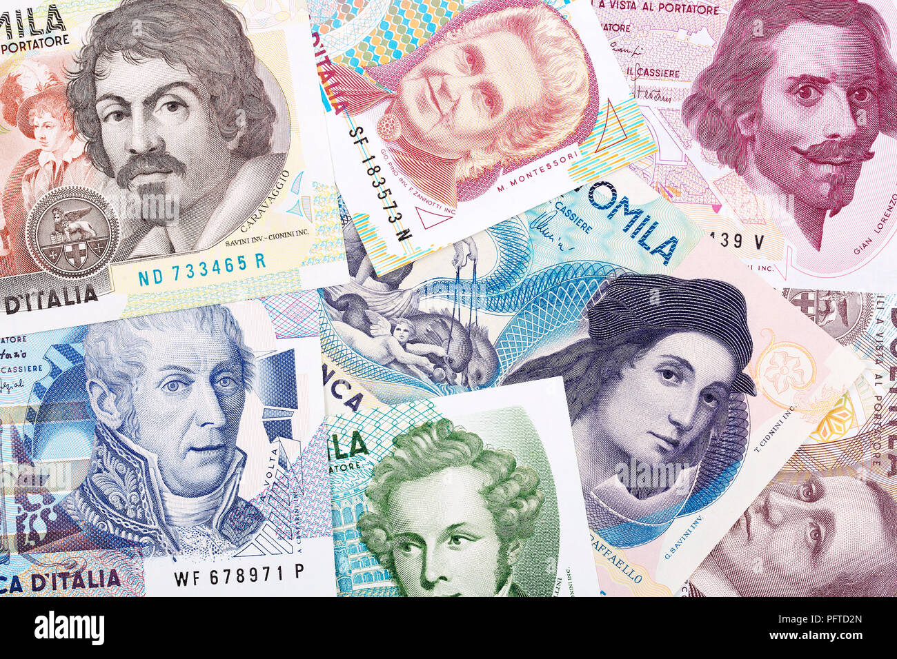 Banknote of italy hi-res stock photography and images - Alamy