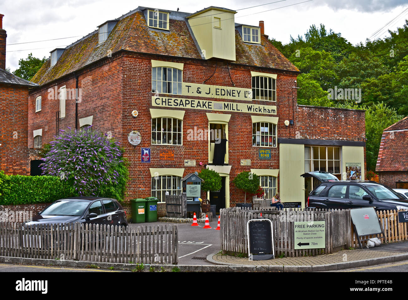 Chesapeake Mill in Bridge Street Wickham,Hampshire,England, is now ...