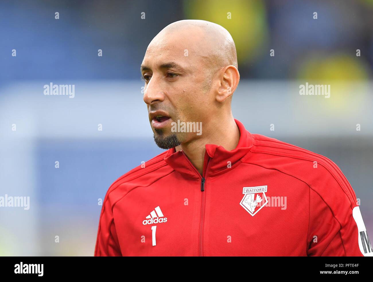 Watford goalkeeper Heurelho Gomes Stock Photo - Alamy