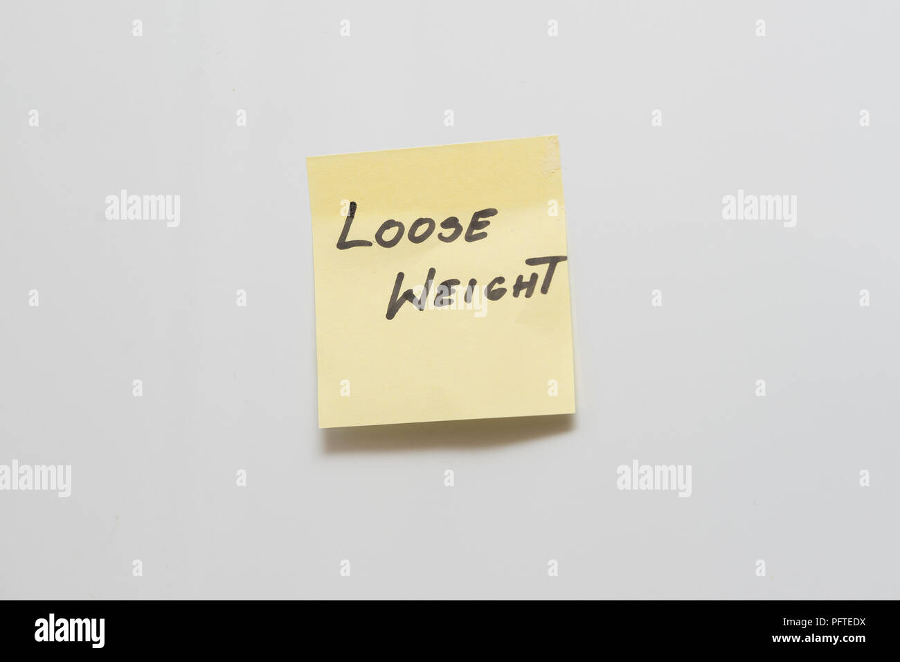 memo on white background handwritten memo Stock Photo - Alamy