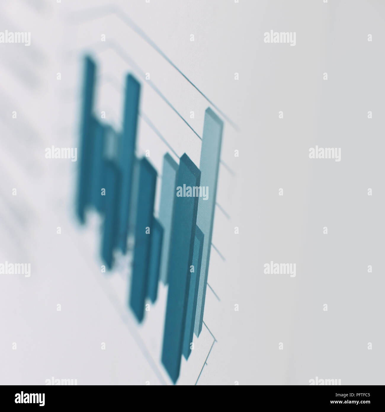 close up. financial chart on the table Stock Photo - Alamy