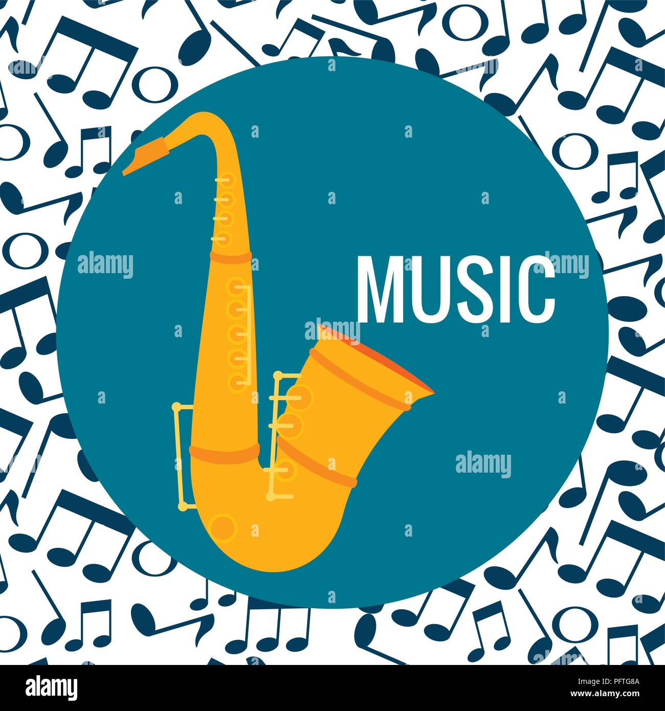 saxophone musical instrument icon Stock Vector Image & Art - Alamy