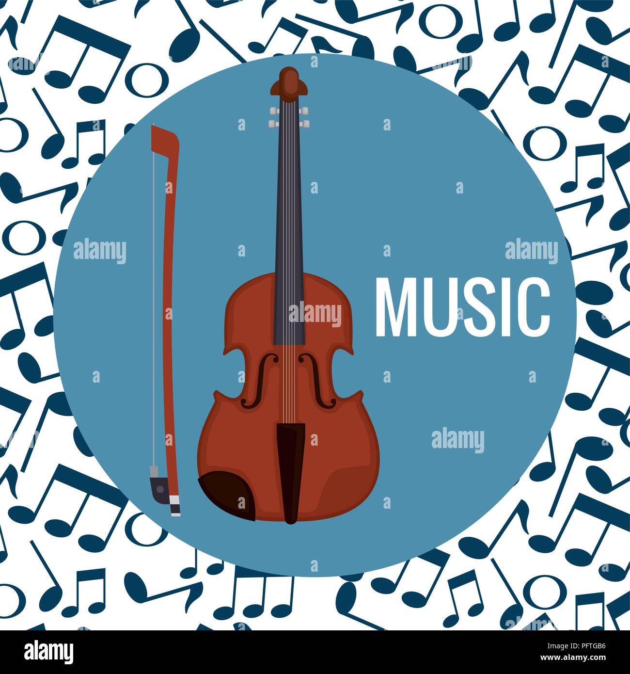 fiddle musical instrument icon Stock Vector Image & Art - Alamy