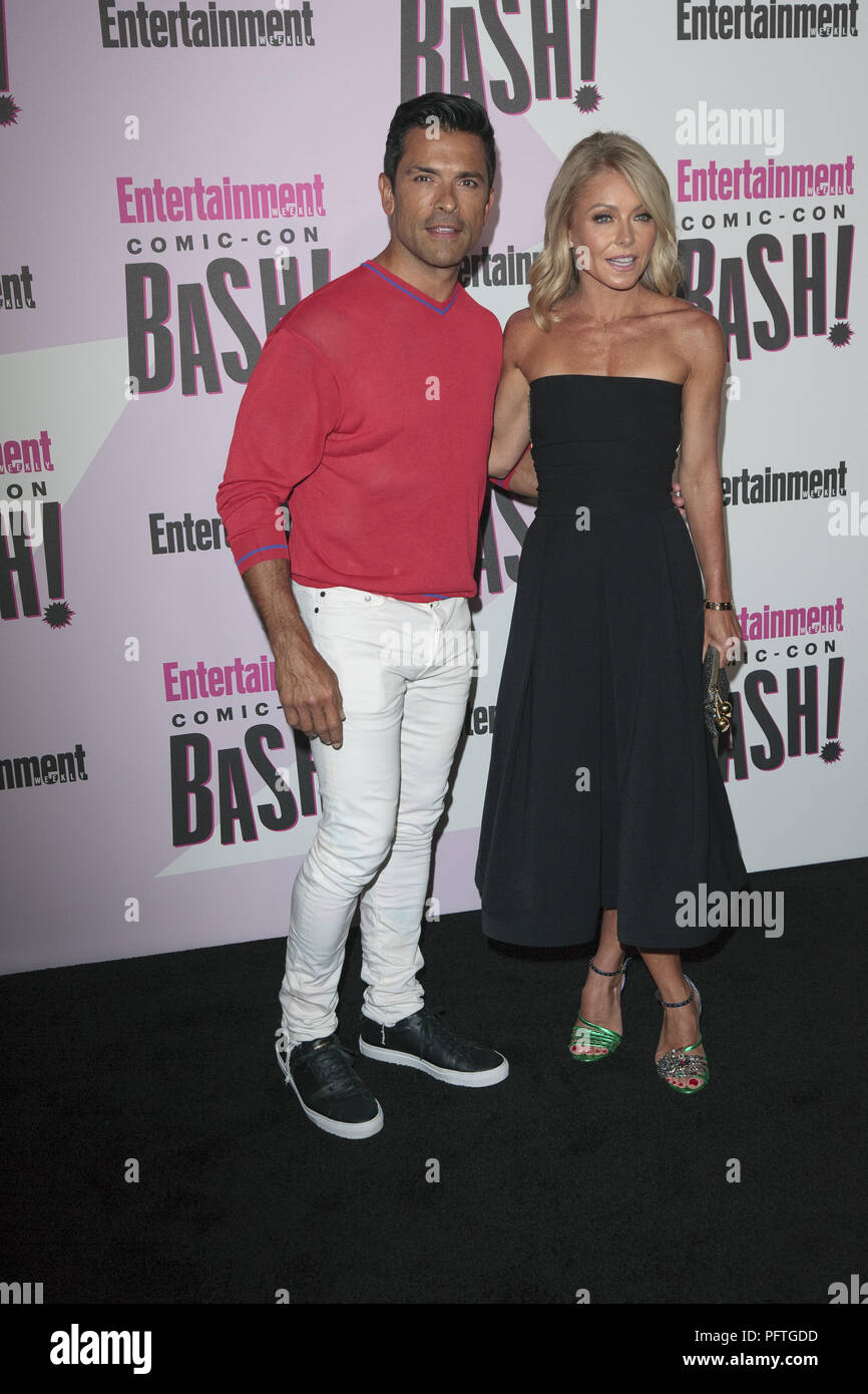 Kelly ripa 2018 comic con hi-res stock photography and images - Alamy