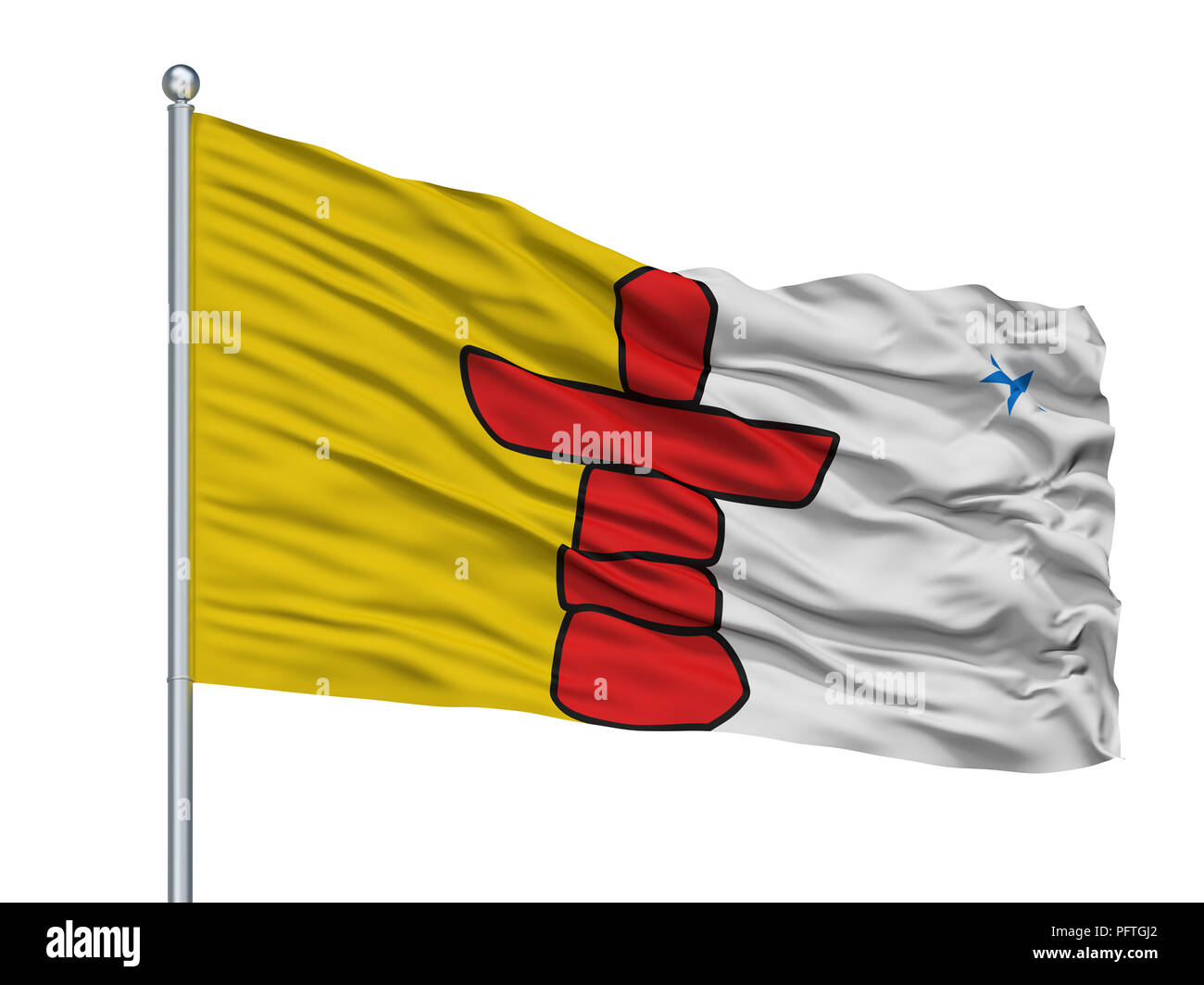 Flag of nunavut hi-res stock photography and images - Alamy