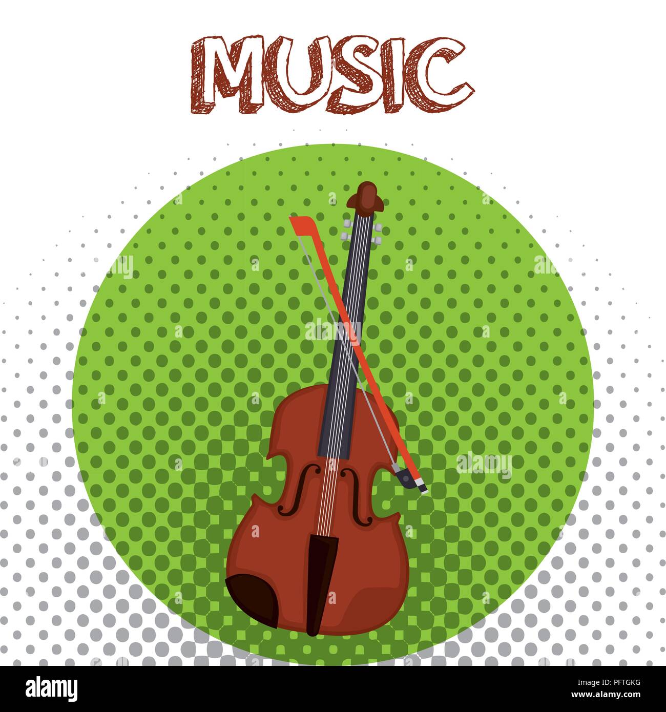 fiddle musical instrument icon Stock Vector Image & Art - Alamy