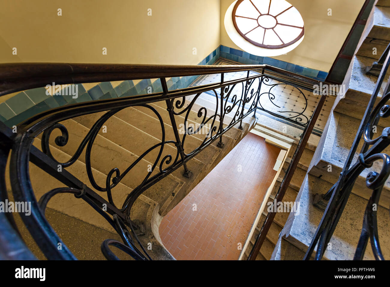 Concentric architecture architectural design hi-res stock photography ...