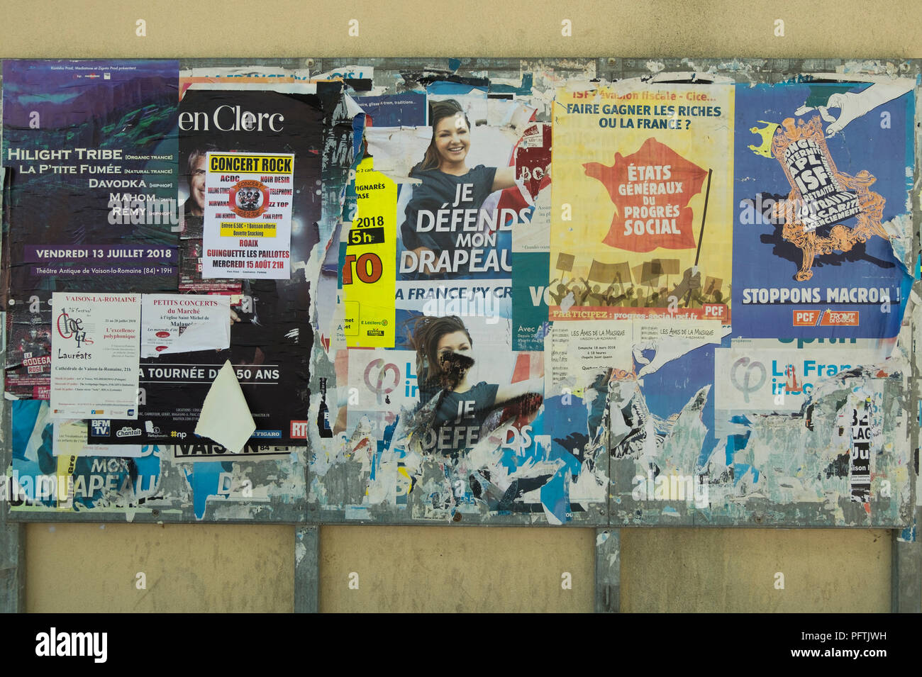 French Political Posters High Resolution Stock Photography and Images ...