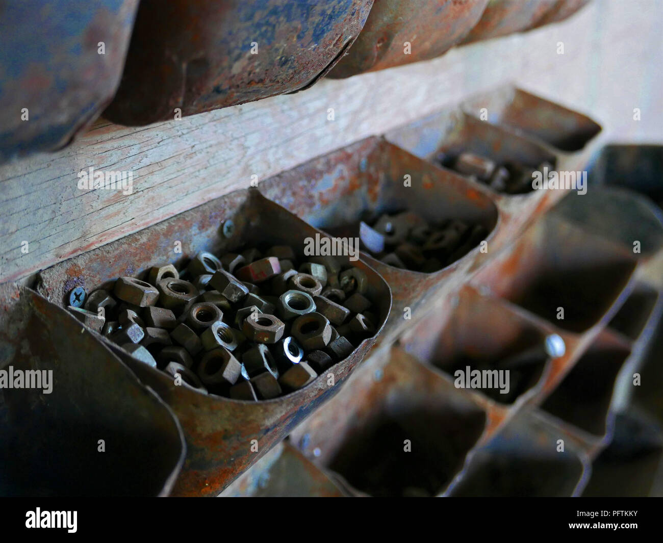 Old rusty metal rusty bolts hi-res stock photography and images - Alamy