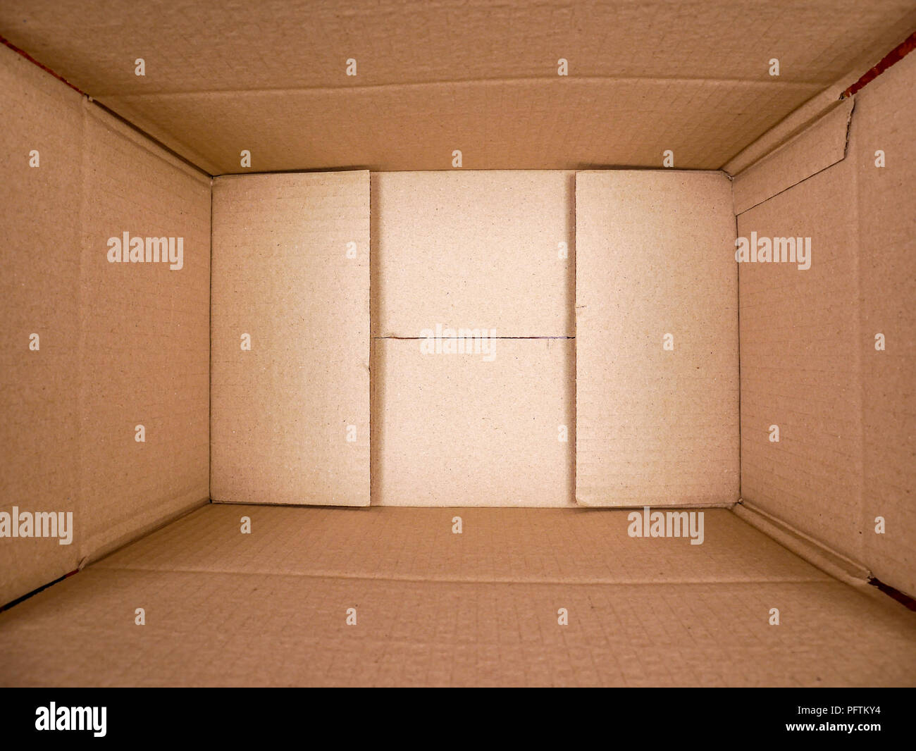 texture background brown paper box , Empty open rectangular cardboard ...