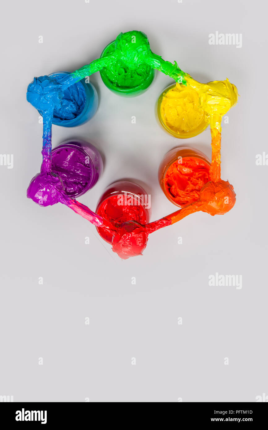 Color theory color the mother is yellow red and blue. yellow color ...