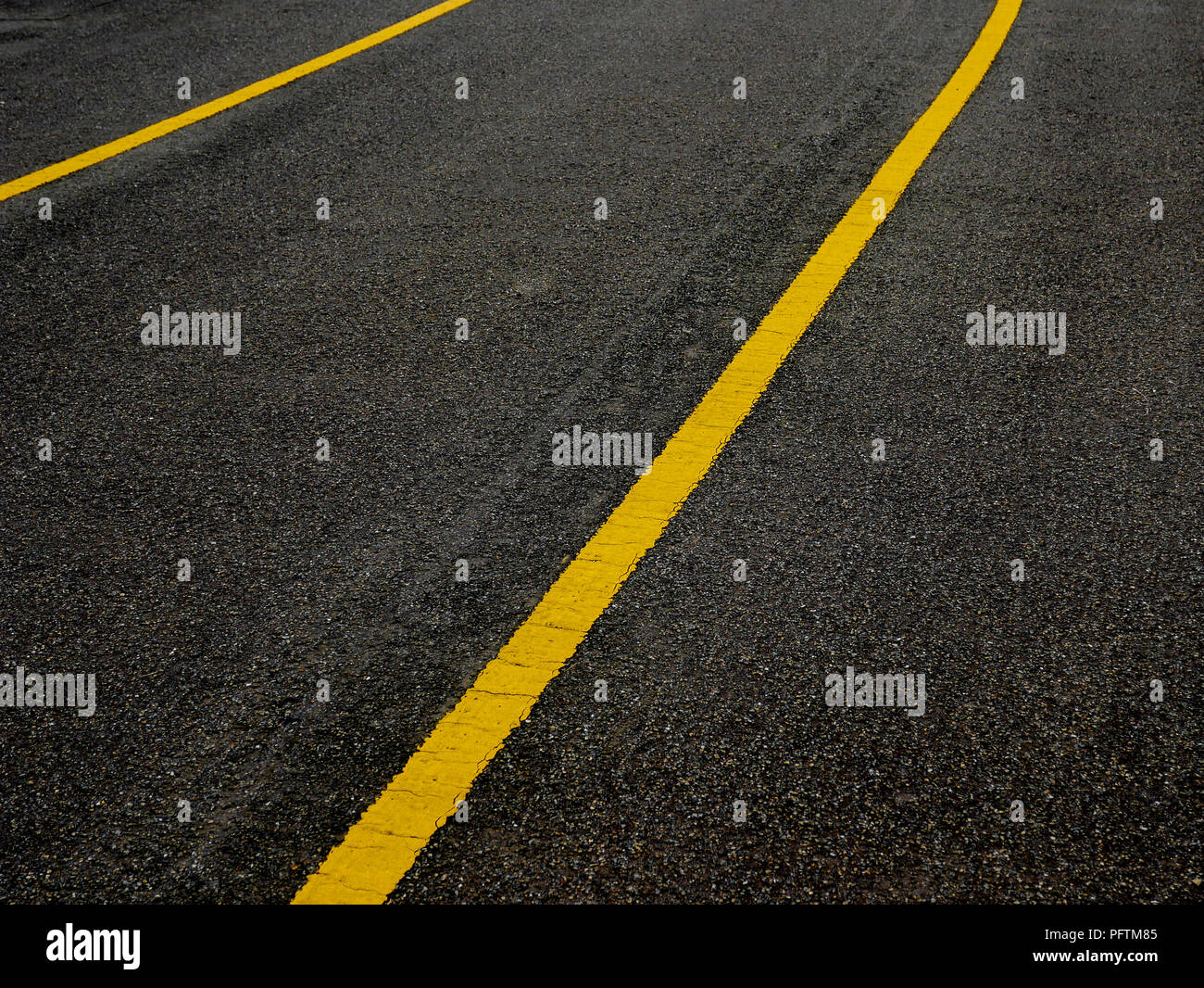 Asphalt surface of road with lines abstract background Stock Photo - Alamy