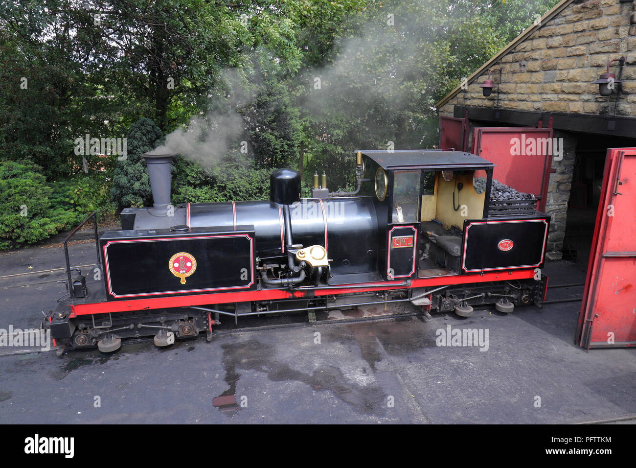 Kirklees light railway steam locomotive hi-res stock photography and ...