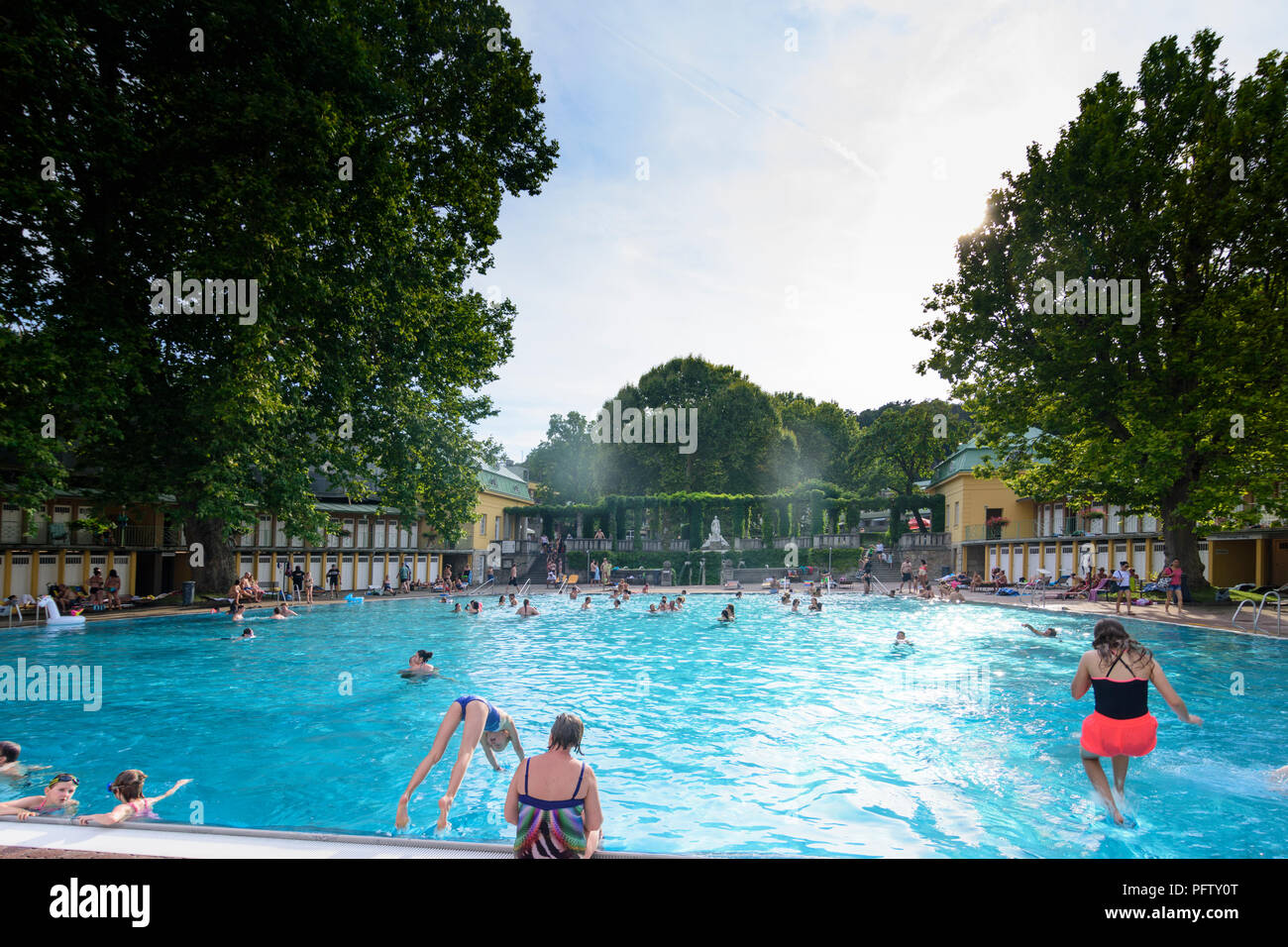 Spa thermal bath bad voslau hi-res stock photography and images - Alamy