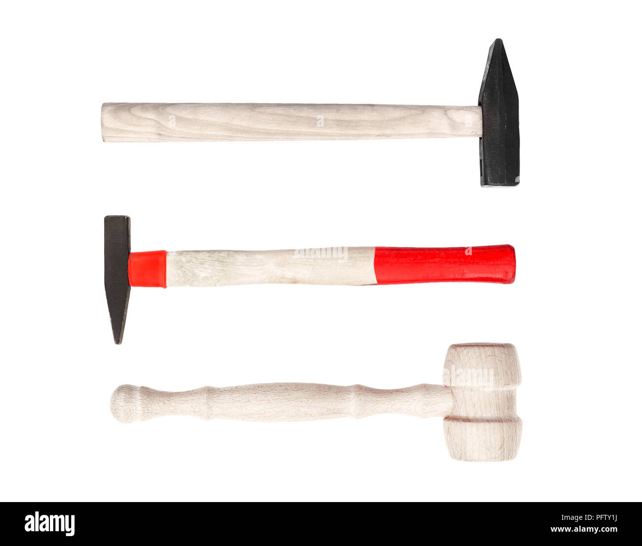 Set of hammers hi-res stock photography and images - Alamy