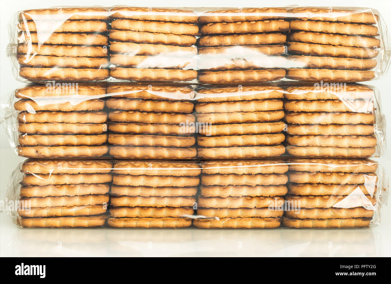 packed cookies; close up Stock Photo - Alamy