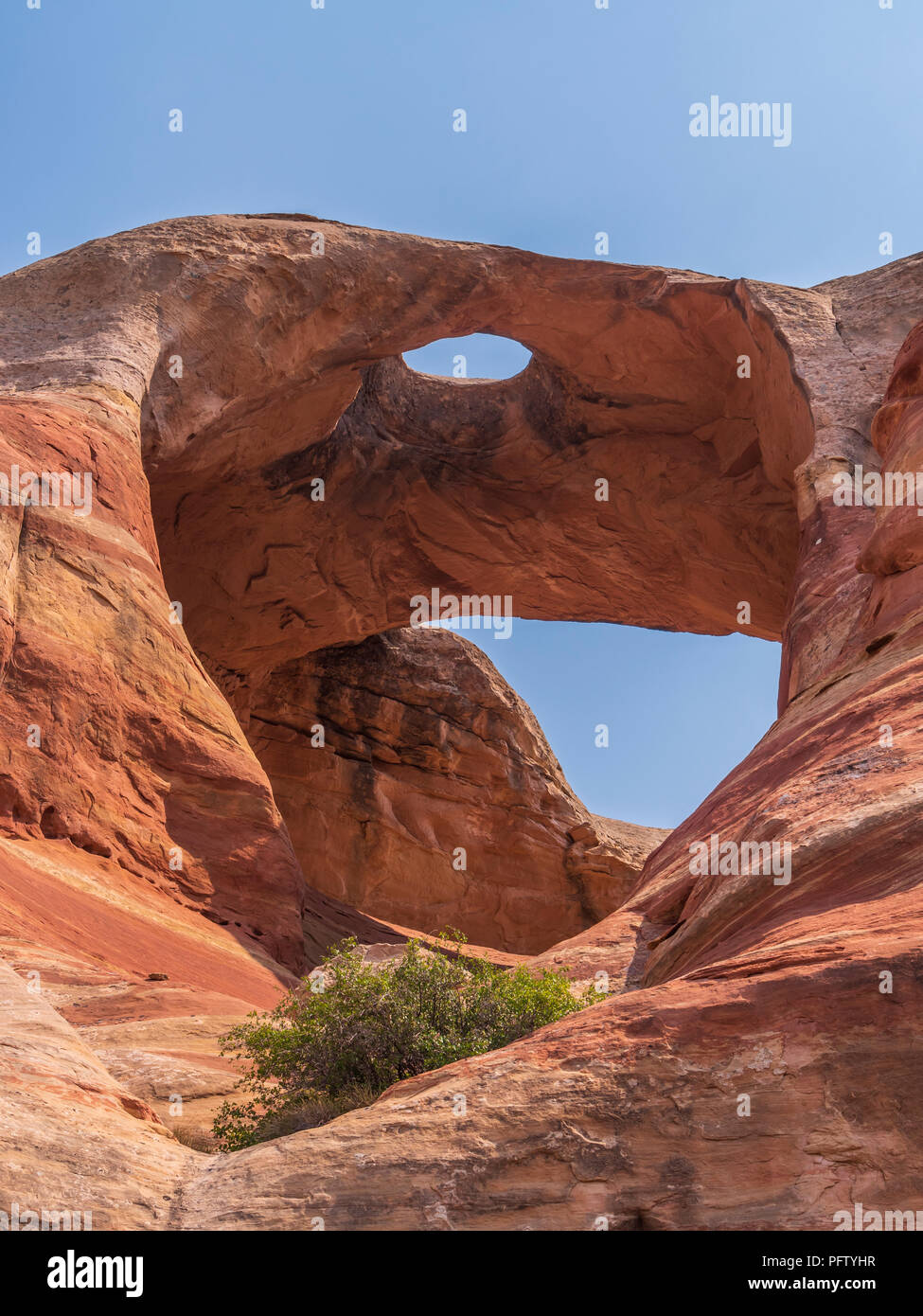 Black Ridge Canyon Arch Rainbow Arch, Rattlesnake Canyon, Black Ridge