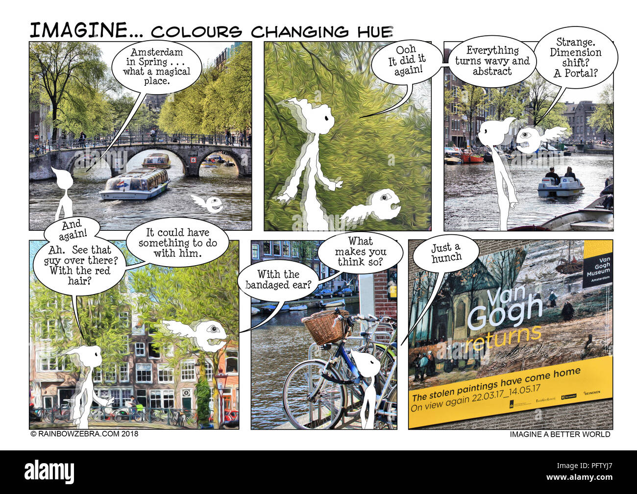 Van gogh paintings spring hi-res stock photography and images - Alamy