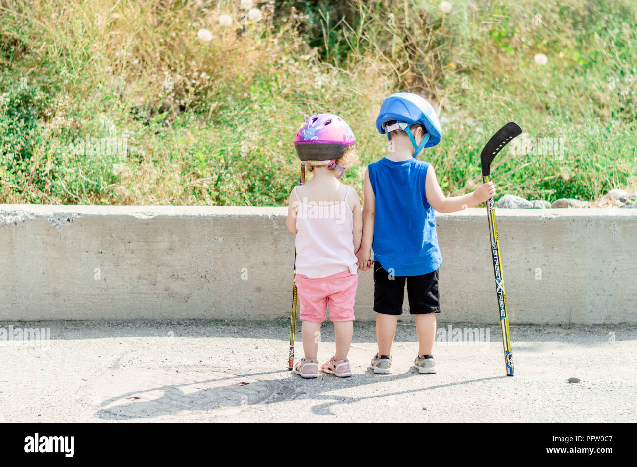 start them young Stock Photo - Alamy