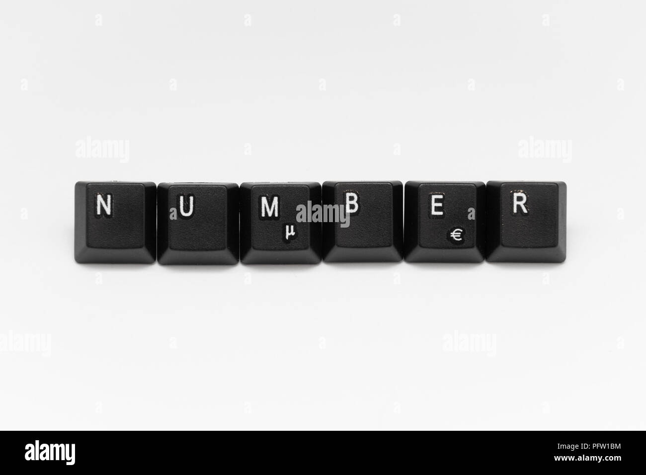Computer keyboard key font letter hi-res stock photography and images ...