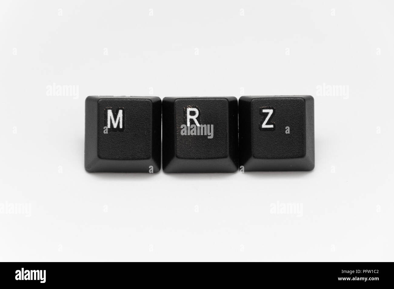 Mrz font hi-res stock photography and images - Alamy