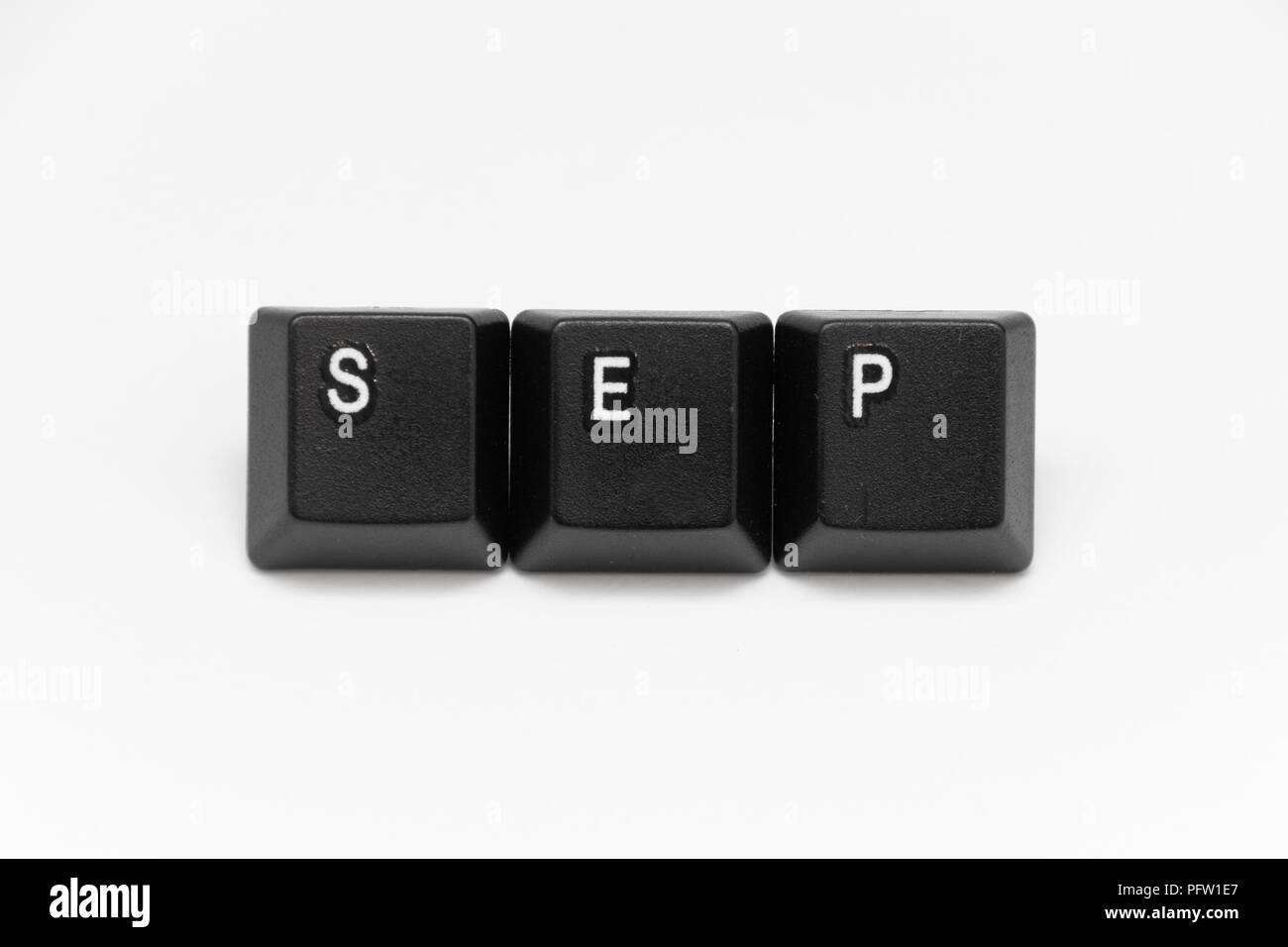 Sep font hi-res stock photography and images - Alamy