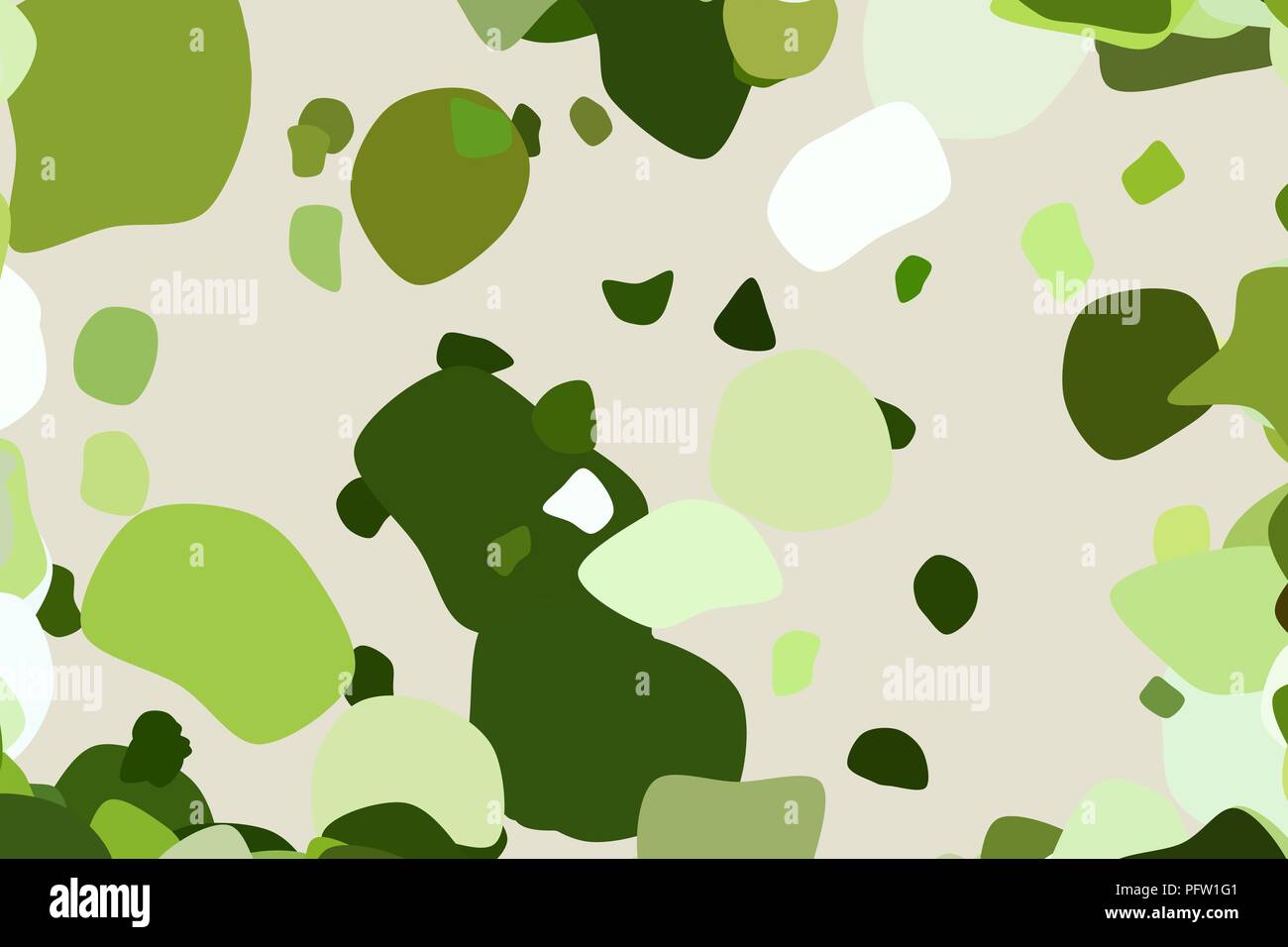 Geometric Conceptual background random rounded shapes pattern for ...