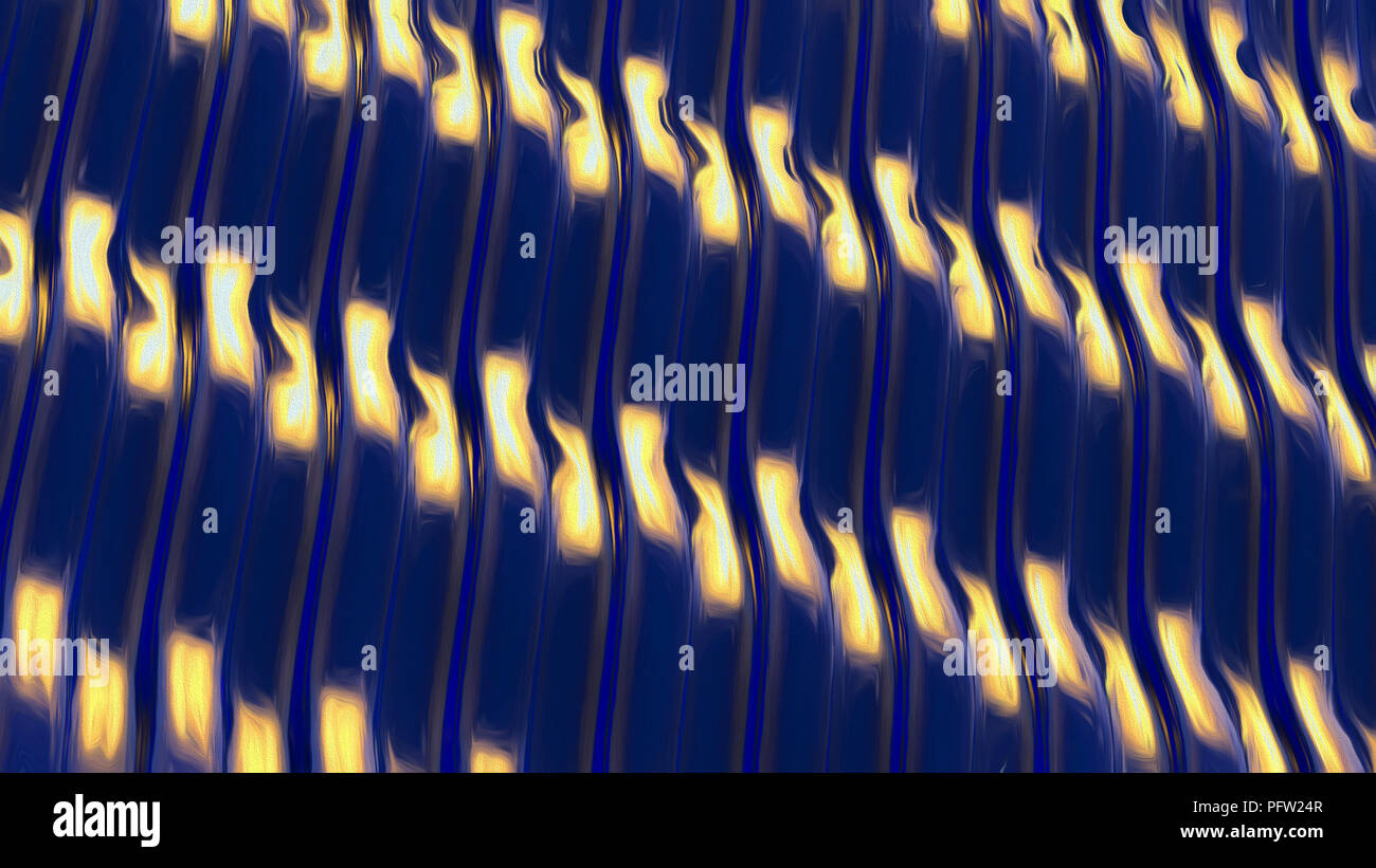 Abstract digital generation background with wavy structure. 3d ...