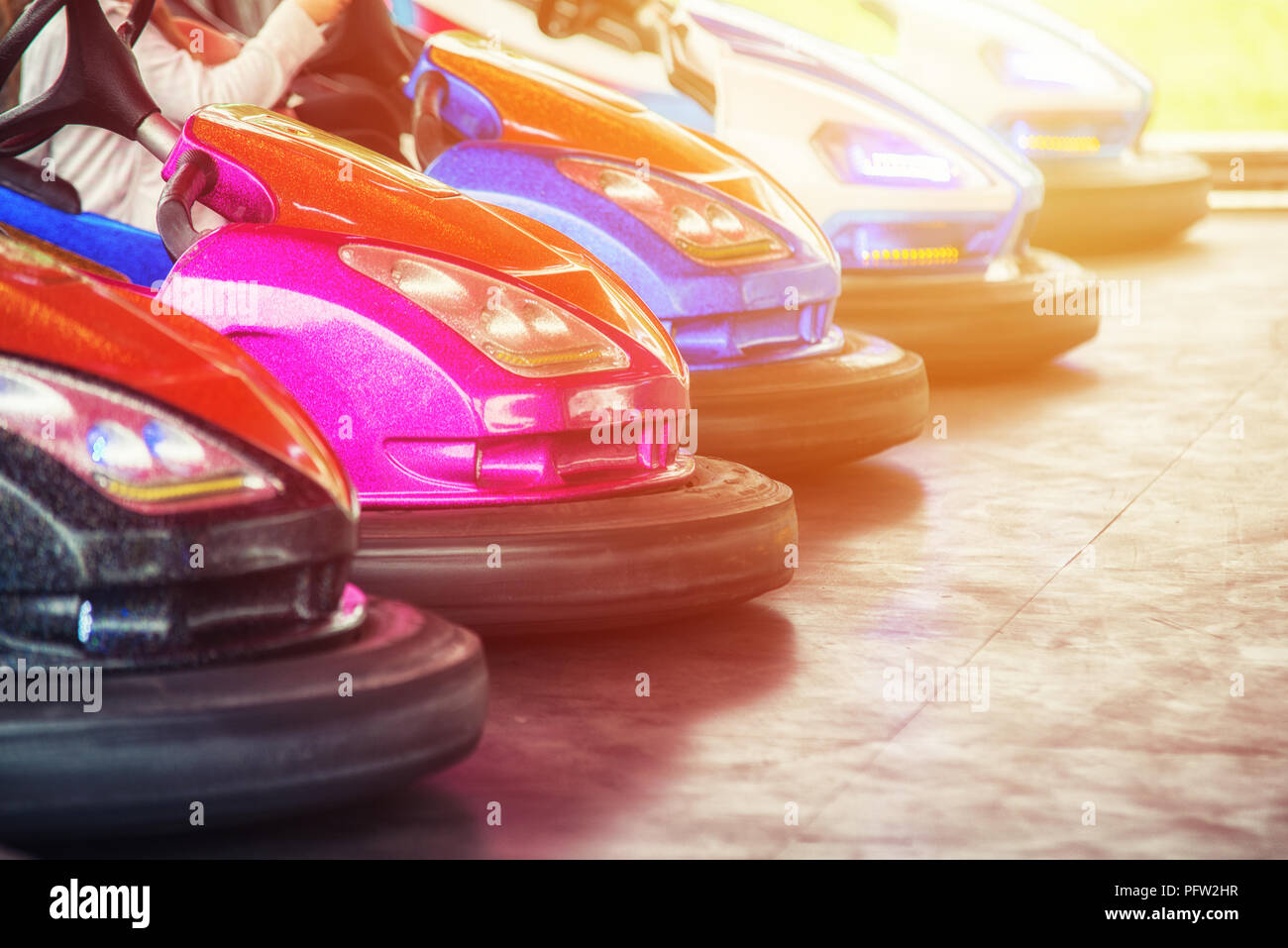 Fairground autodrome hi-res stock photography and images - Alamy