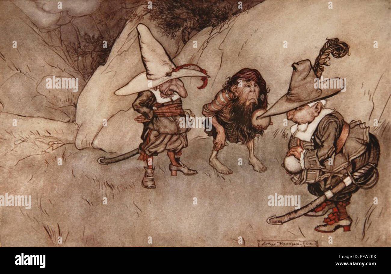 Vintage illustration by Arthur Rackham Stock Photo - Alamy