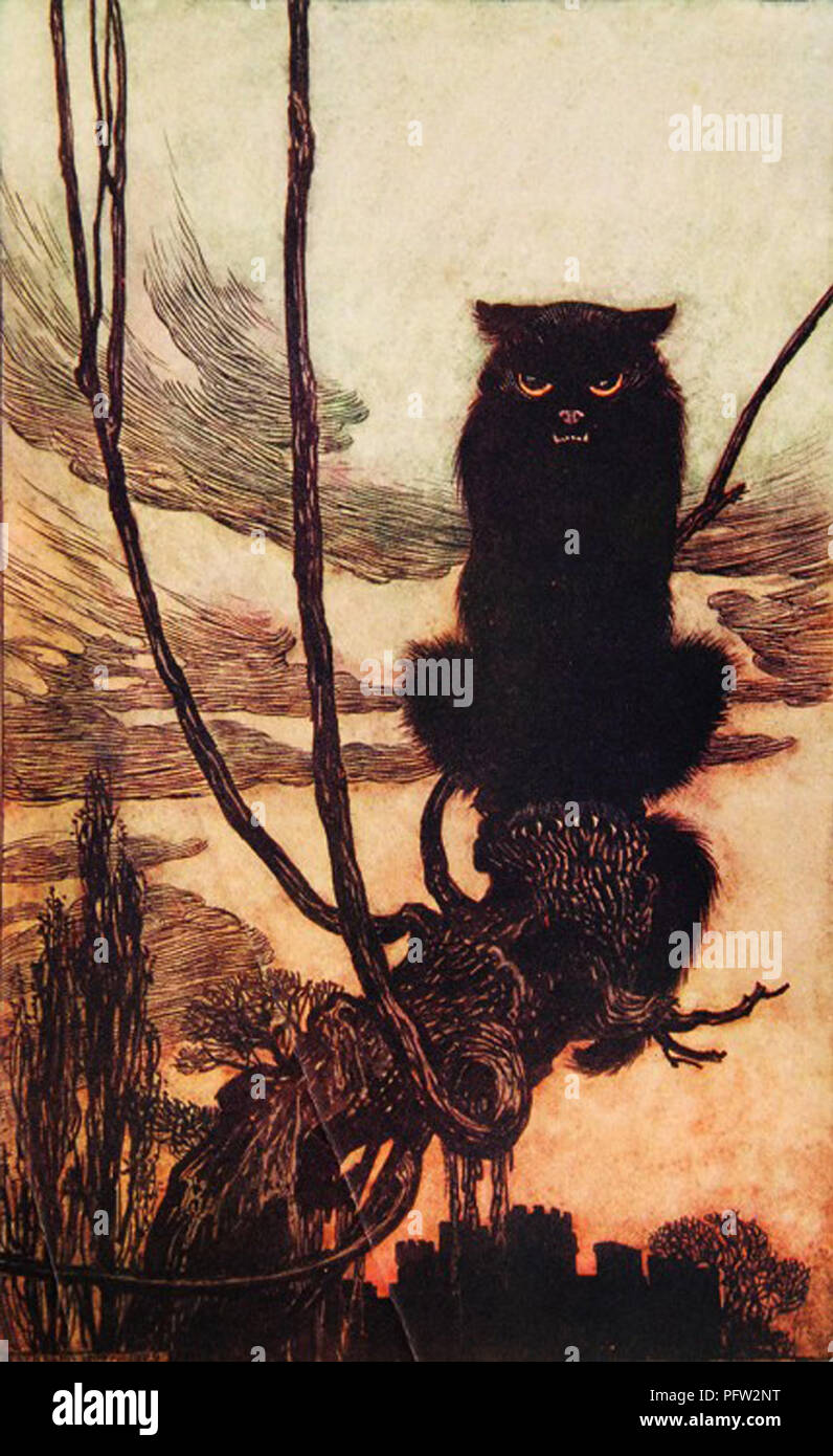 Vintage illustration by Arthur Rackham Stock Photo - Alamy