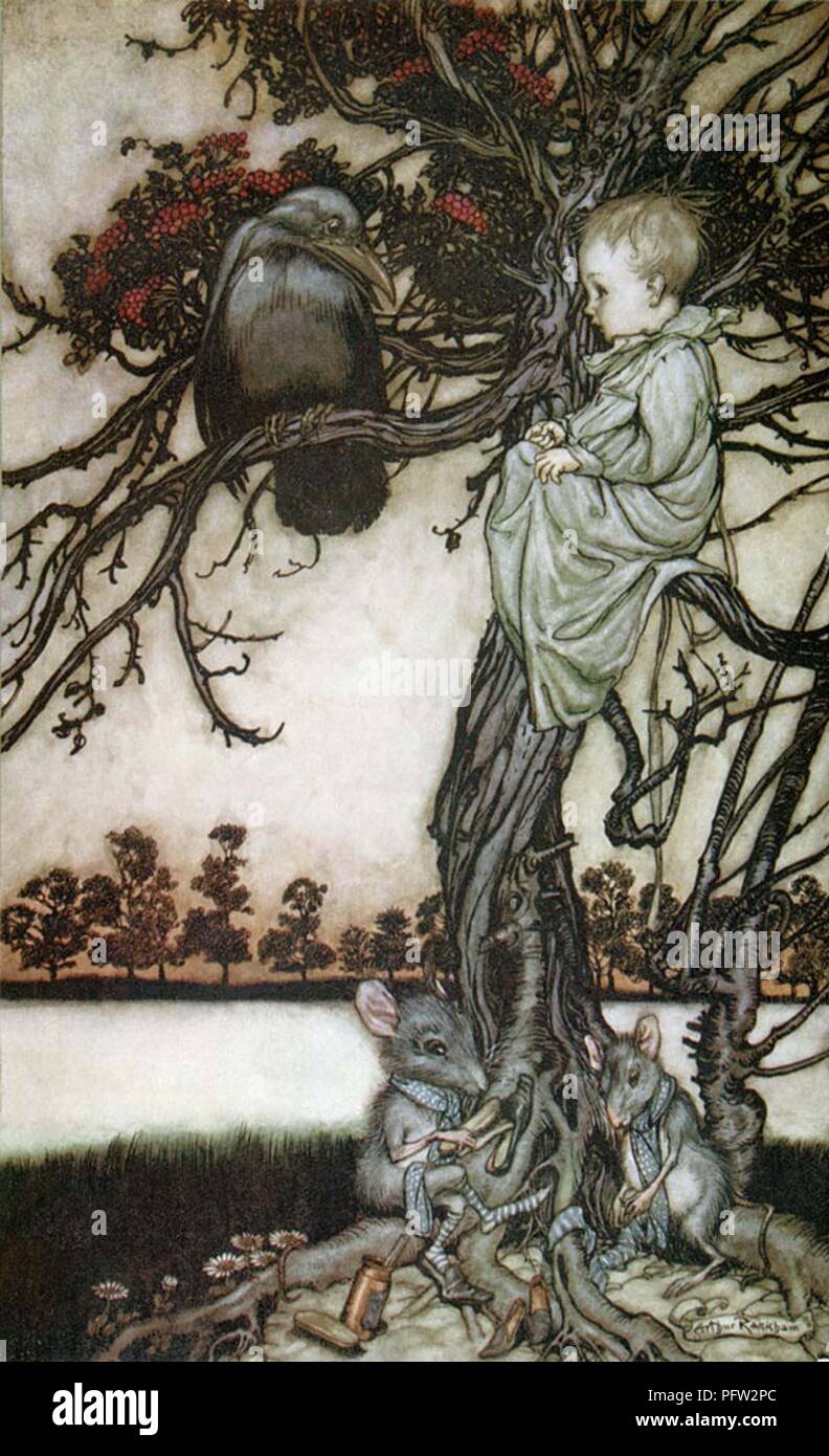 Arthur rackham peter pan hi-res stock photography and images - Alamy