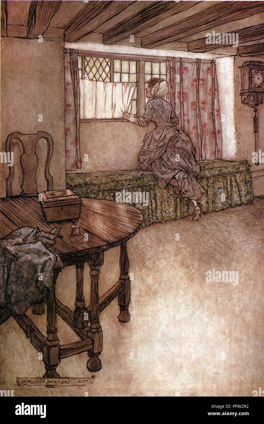 Vintage illustration by Arthur Rackham Stock Photo - Alamy
