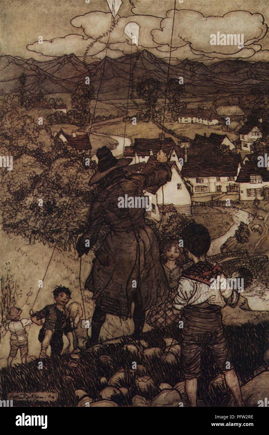 Vintage illustration by Arthur Rackham Stock Photo - Alamy