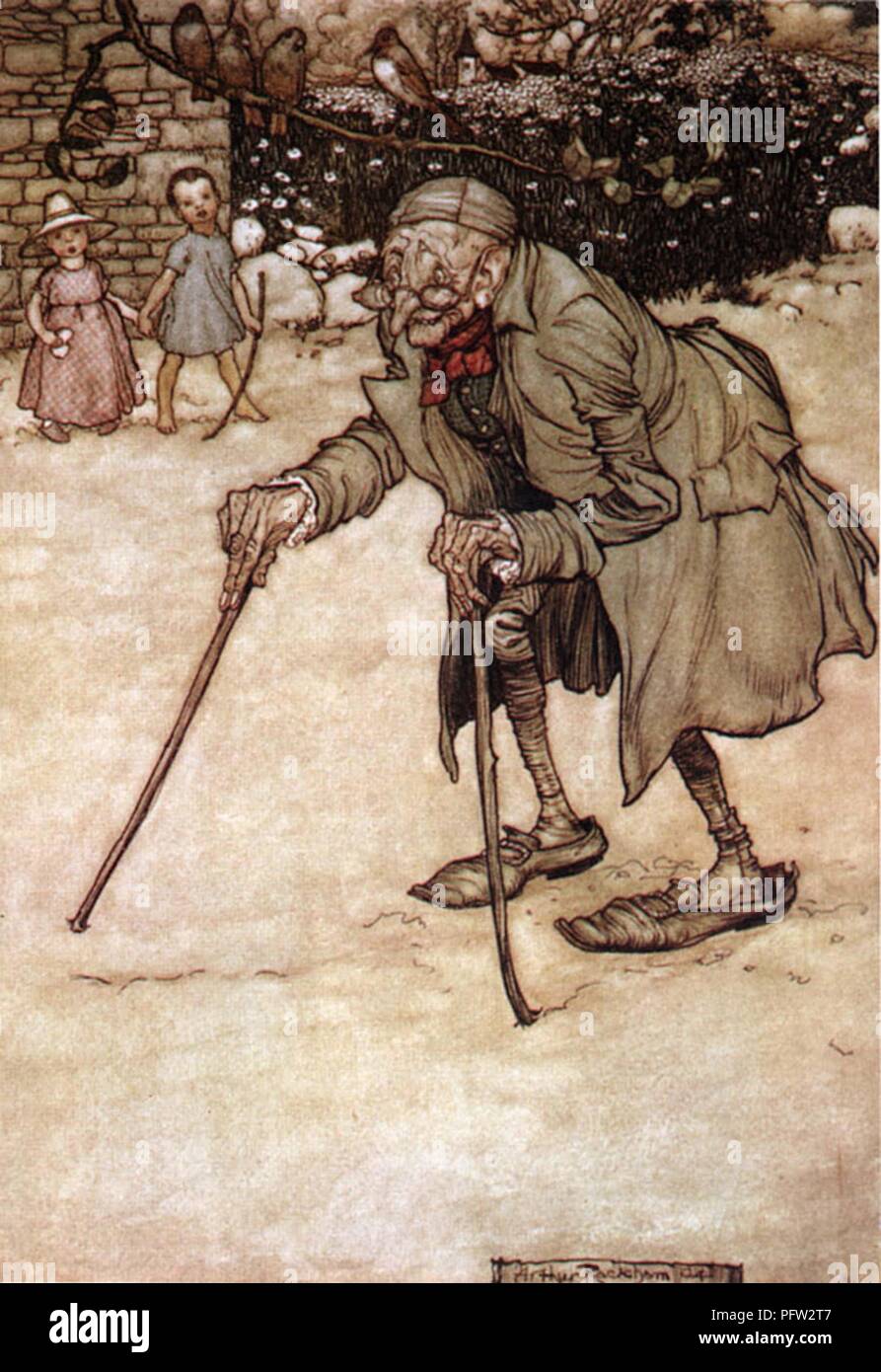Vintage illustration by Arthur Rackham Stock Photo - Alamy