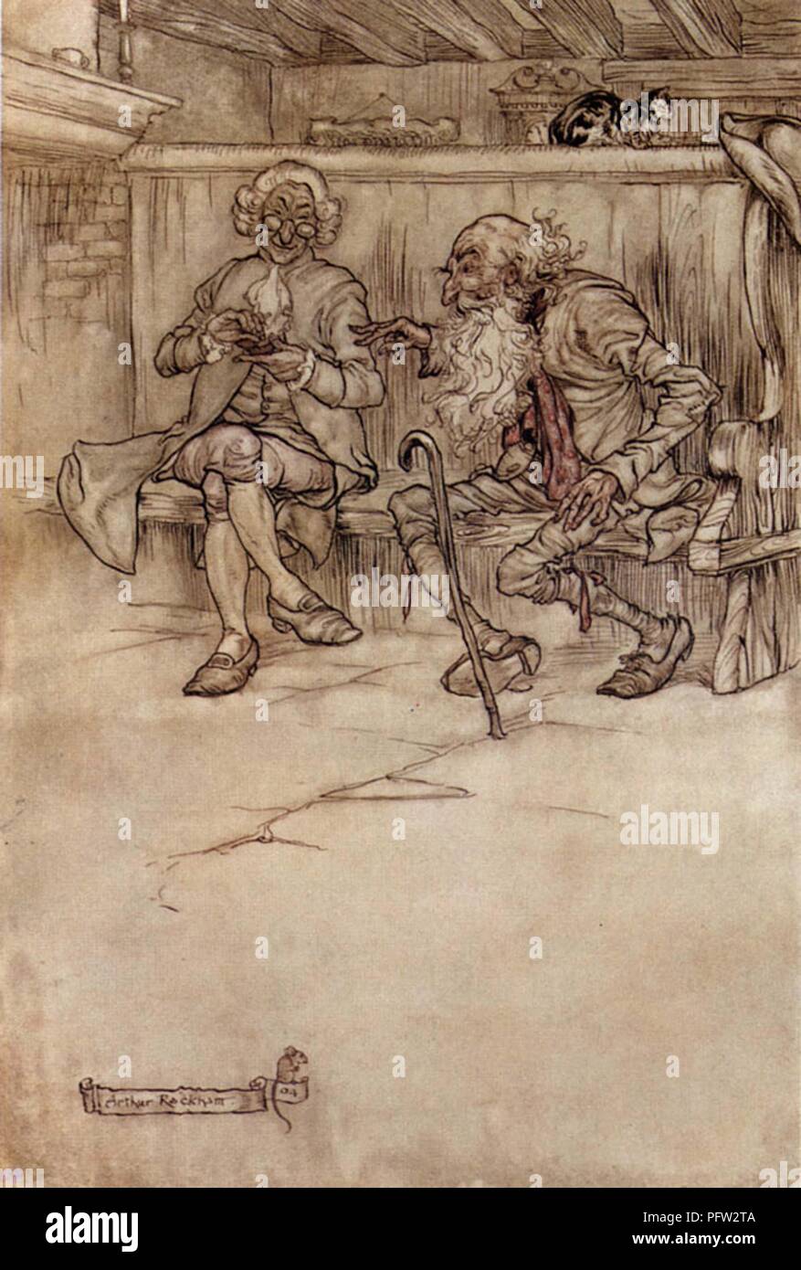 Vintage illustration by Arthur Rackham Stock Photo - Alamy
