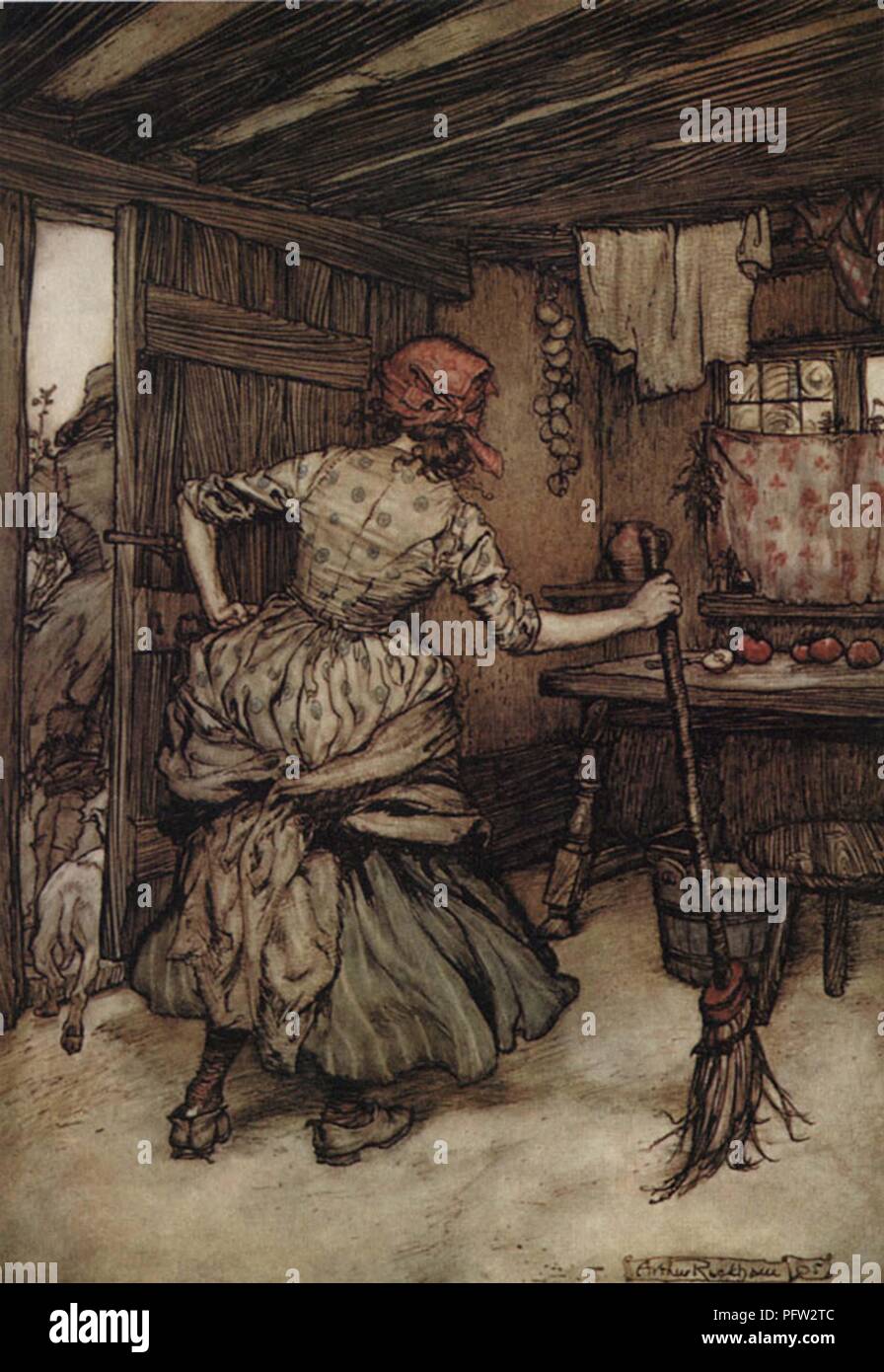 Vintage illustration by Arthur Rackham Stock Photo - Alamy