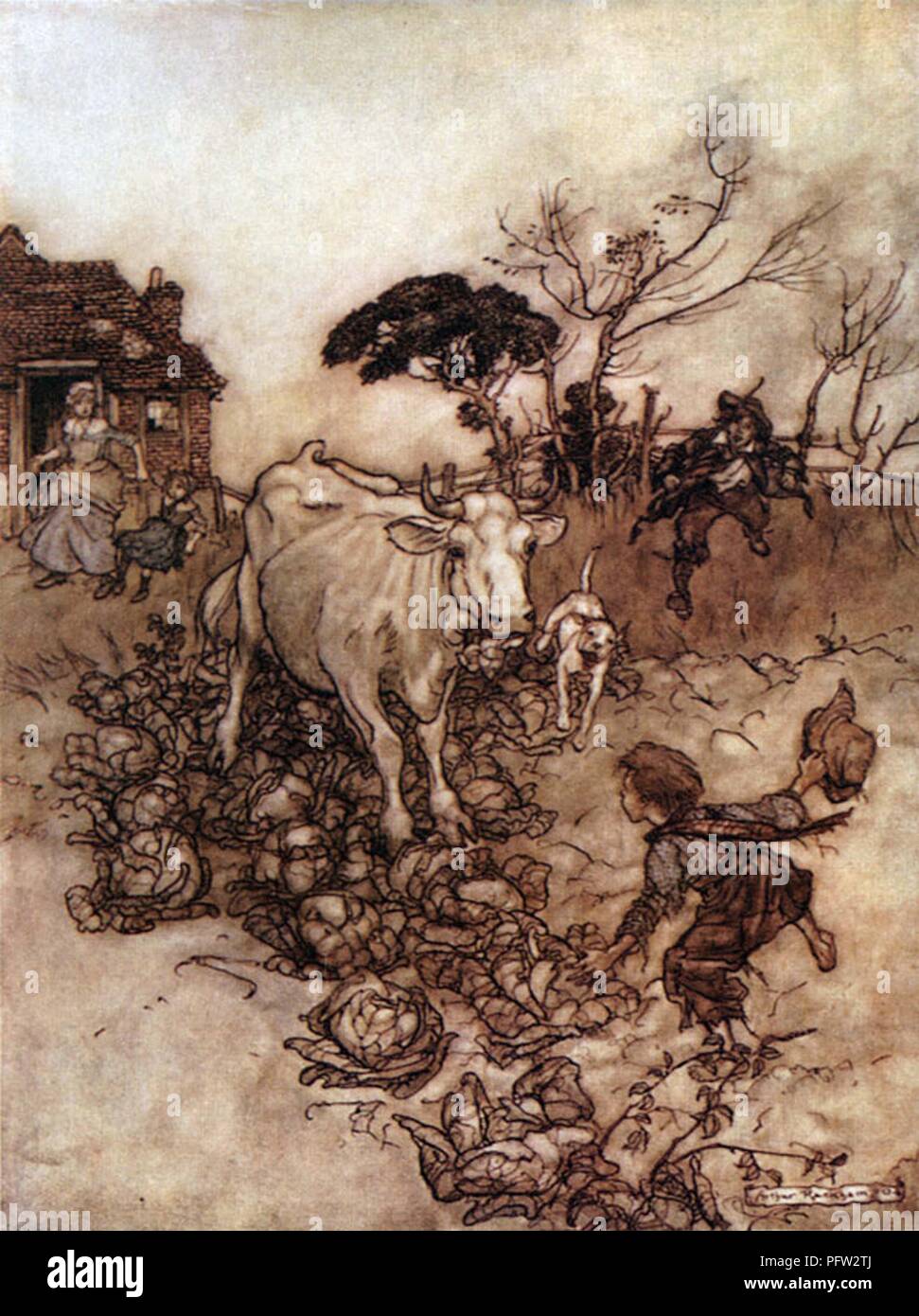 Vintage illustration by Arthur Rackham Stock Photo - Alamy