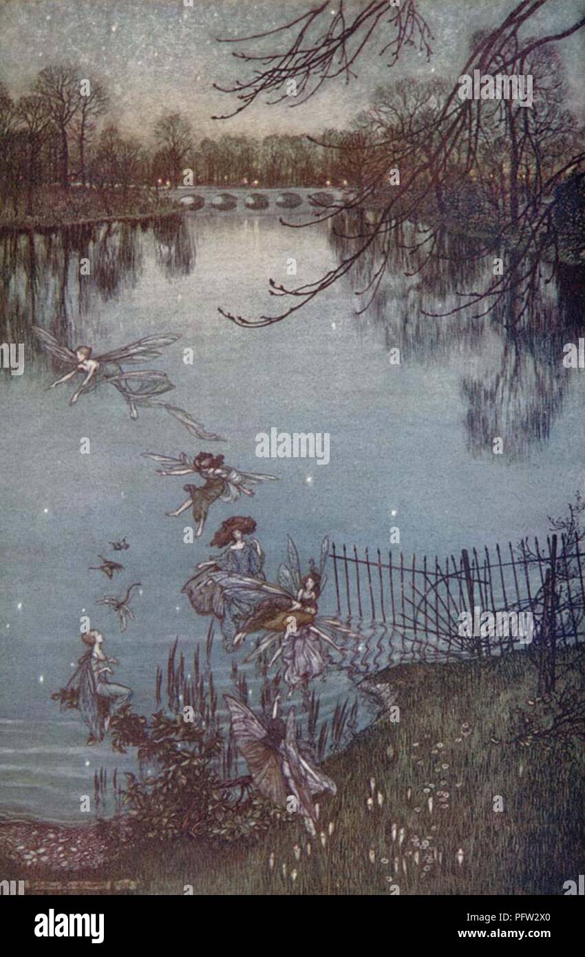 Vintage illustration by Arthur Rackham Stock Photo - Alamy