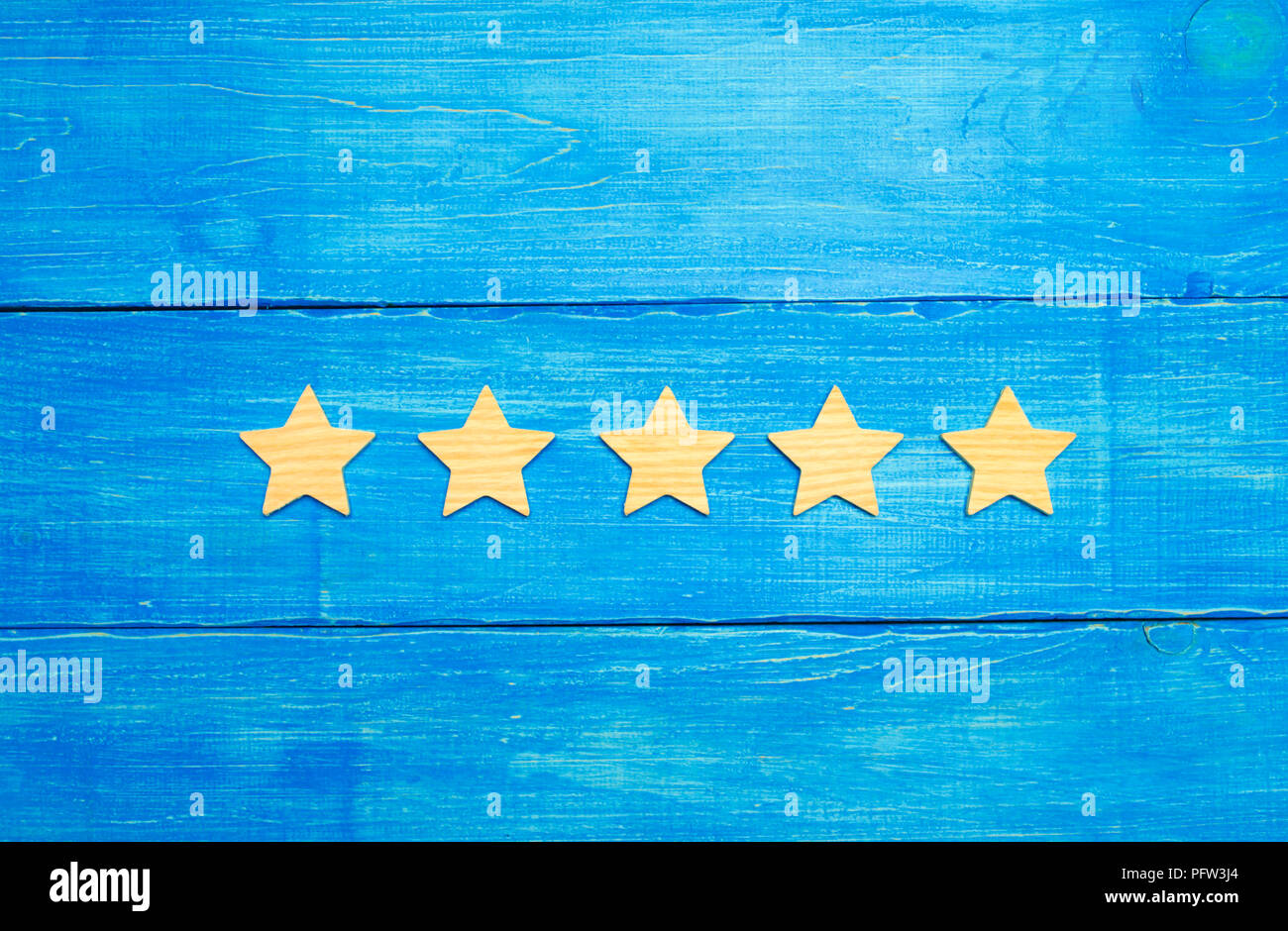 Quality status is five stars. A new star, achievement, universal ...