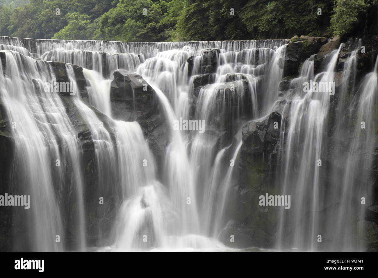 Shifen waterfall new taipei city taiwan hi-res stock photography and ...