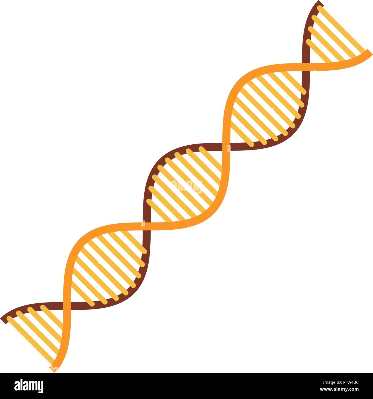 Dna golden structure model hi-res stock photography and images - Alamy