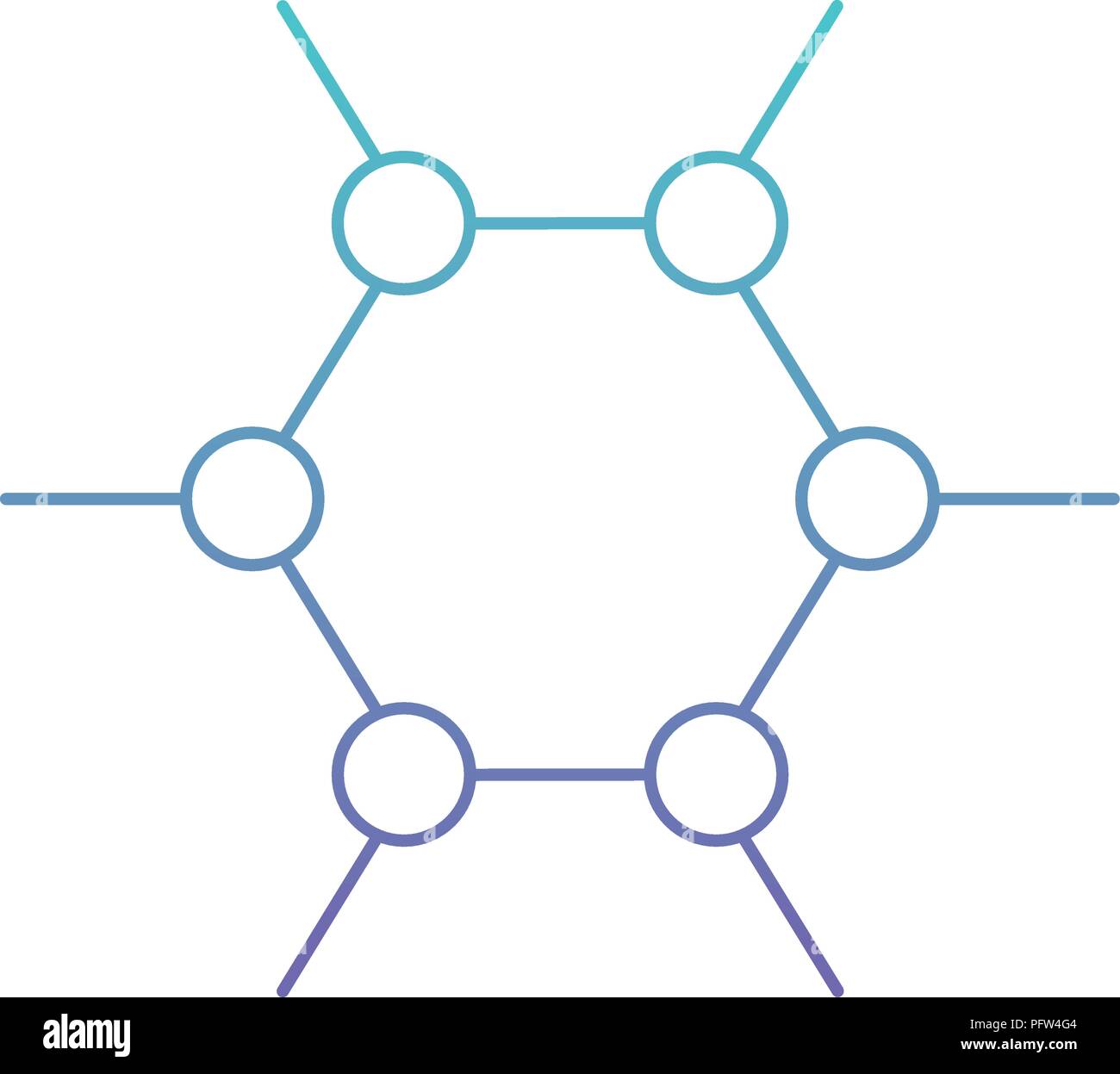 structure molecular science icon Stock Vector Image & Art - Alamy