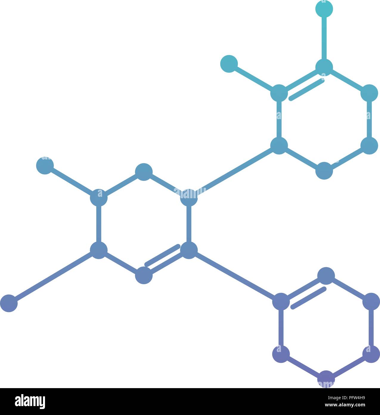 structure molecular science icon Stock Vector Image & Art - Alamy