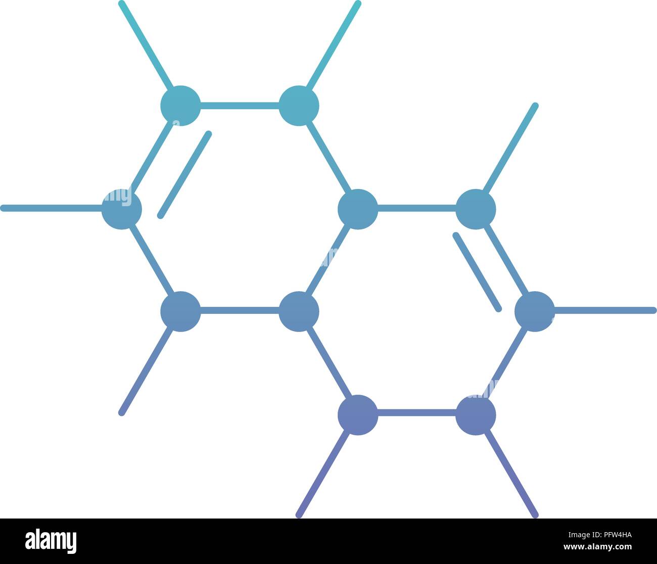 structure molecular science icon Stock Vector Image & Art - Alamy