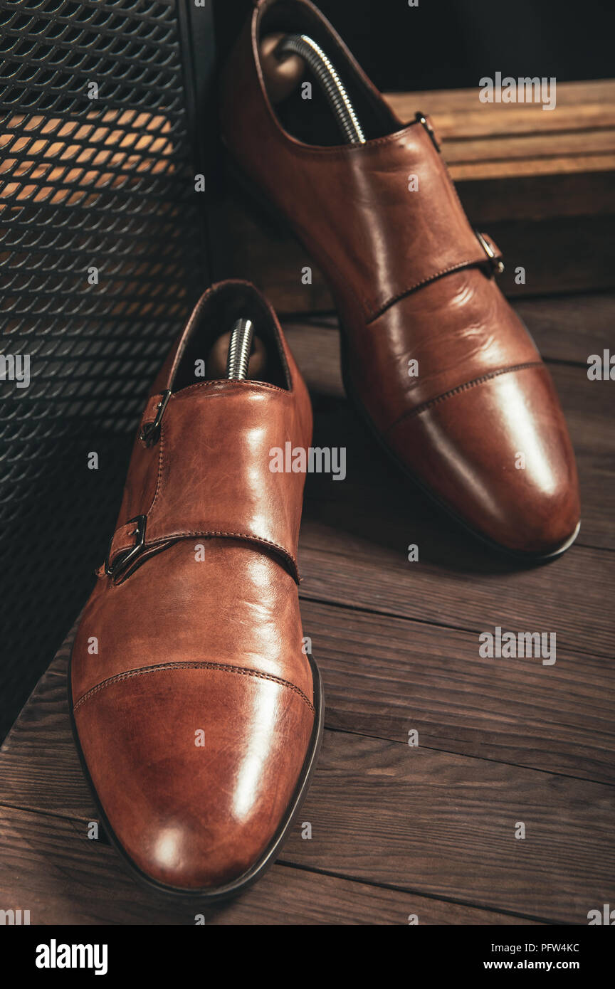 Shoes on table hi-res stock photography and images - Alamy