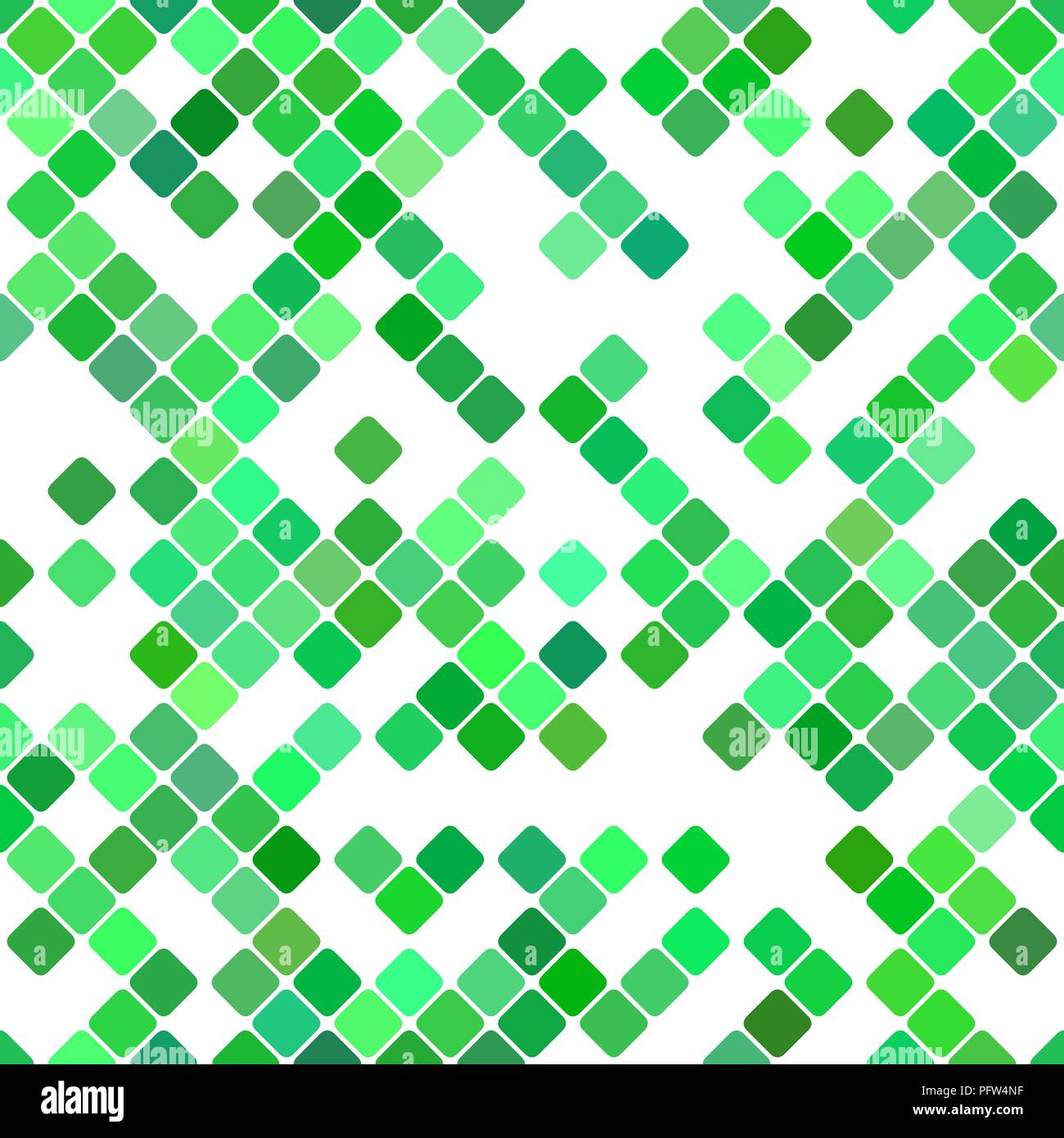 Color abstract diagonal rounded square pattern - vector tiled mosaic background Stock Vector ...